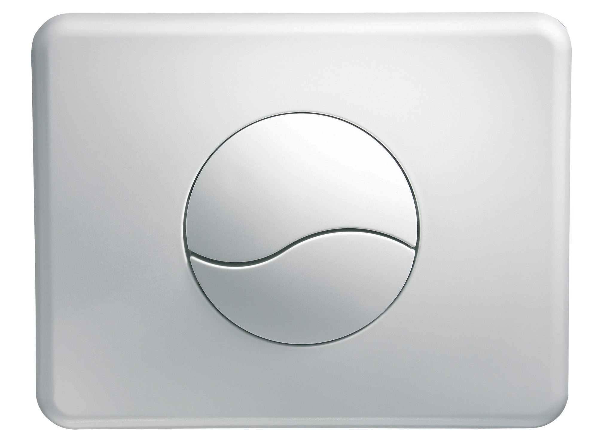 Plaque de commande pour WC suspendu - SIAMP Verso BSC 800 blanche