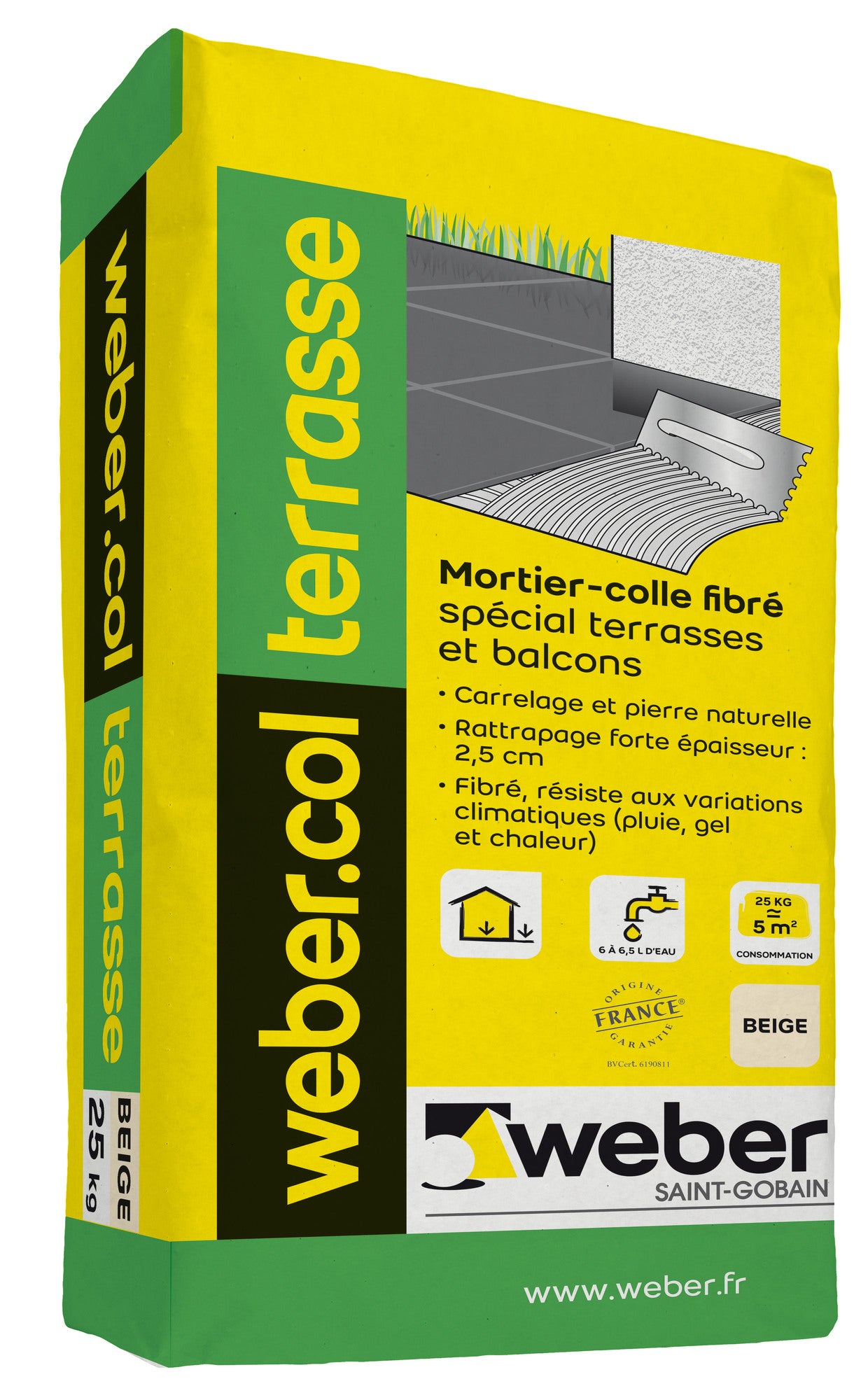 Colle carrelage Bricoman
