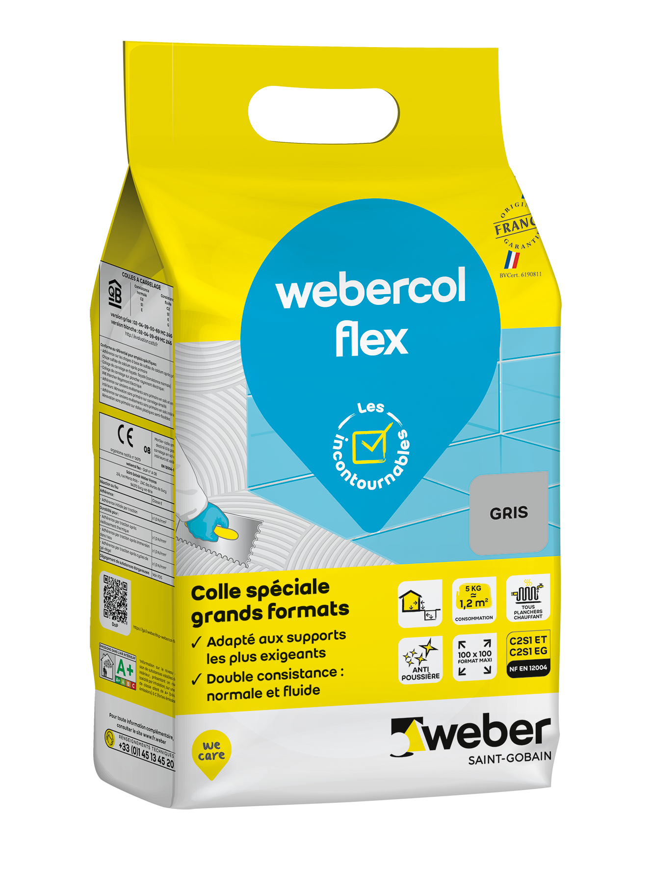 Colle carrelage Bricoman