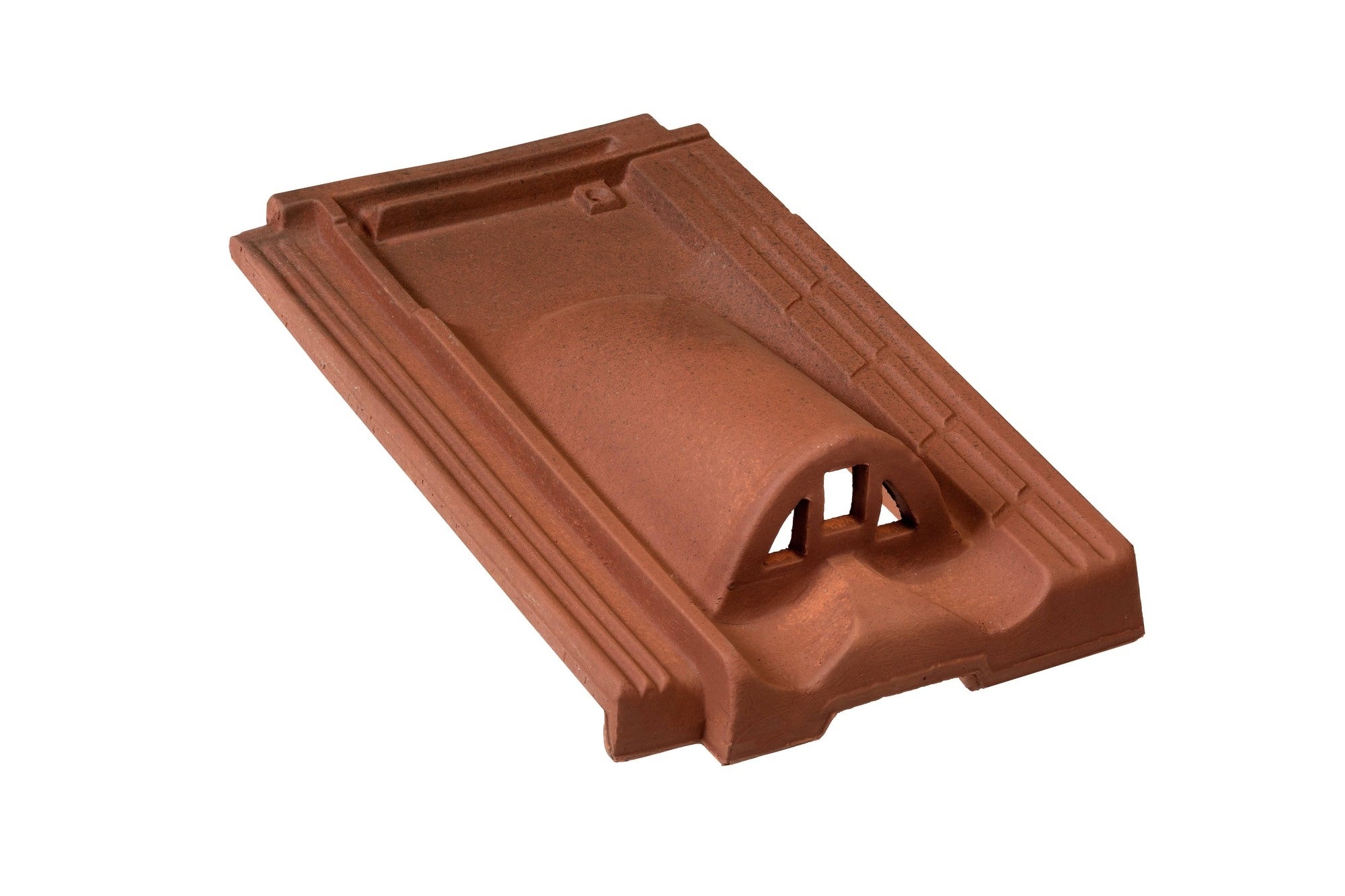 Tuile Marseille terre cuite rouge vieilli - MONIER Bricoman