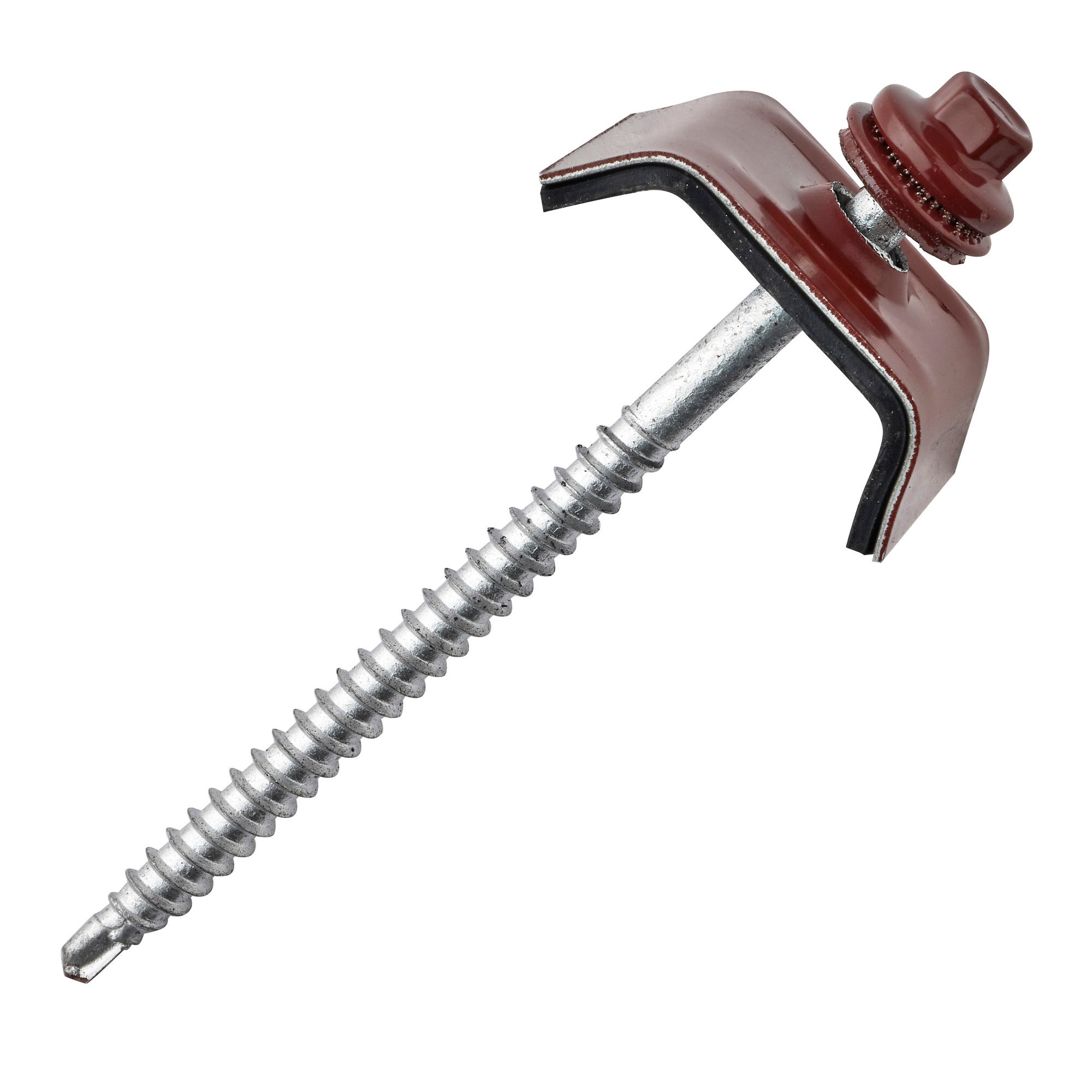 50 VIS AUTOPERCEUSE 6.5X100MM + CAVALIER POUR FIXATION TOLE NERVUREE ...