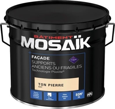 Peinture façade extérieure : acrylique, pliolite | Bricoman Bricoman