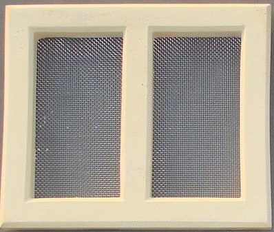 Claustra grillagée jaune L.22,5 x l.19 cm Bricoman