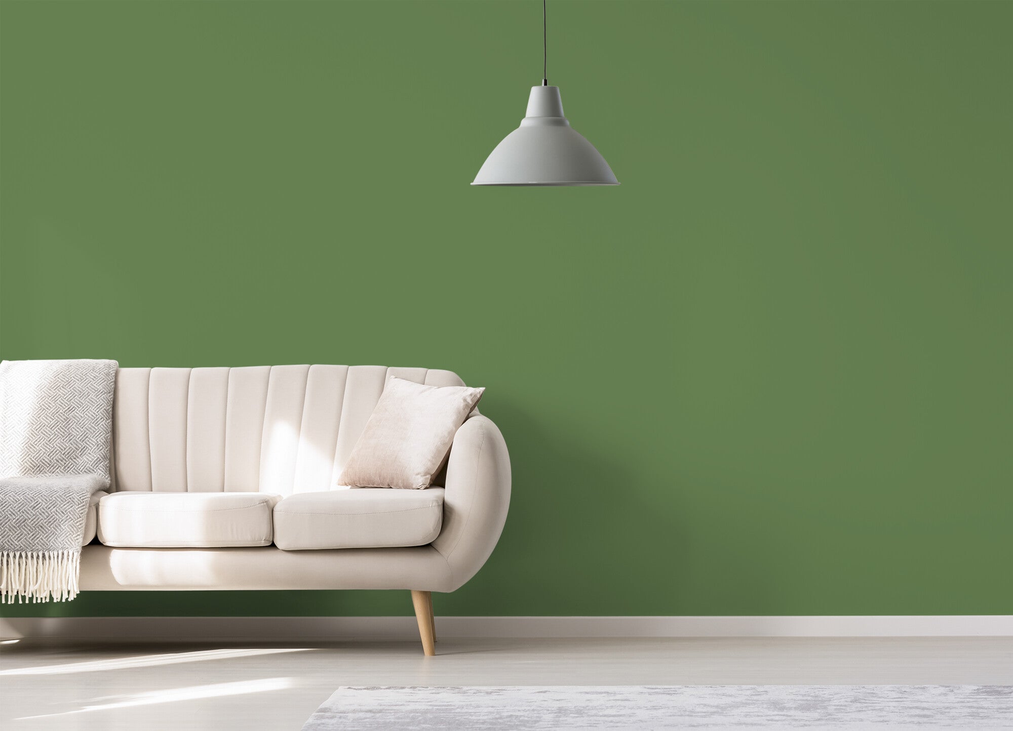 Peinture intérieure velours vert kermes teintée en machine 3 L Altea ...