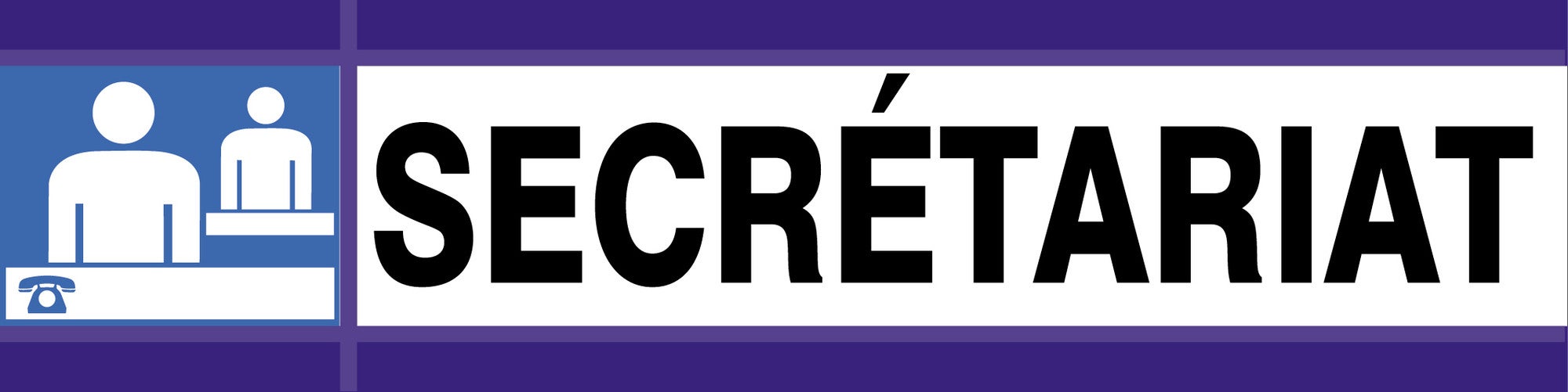 Panneau secrétariat L.180xl.45 mm Bricoman