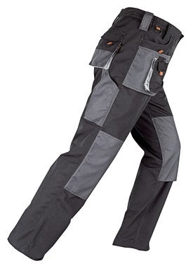 Pantalon de travail noir / gris T.M Smart - KAPRIOL Bricoman
