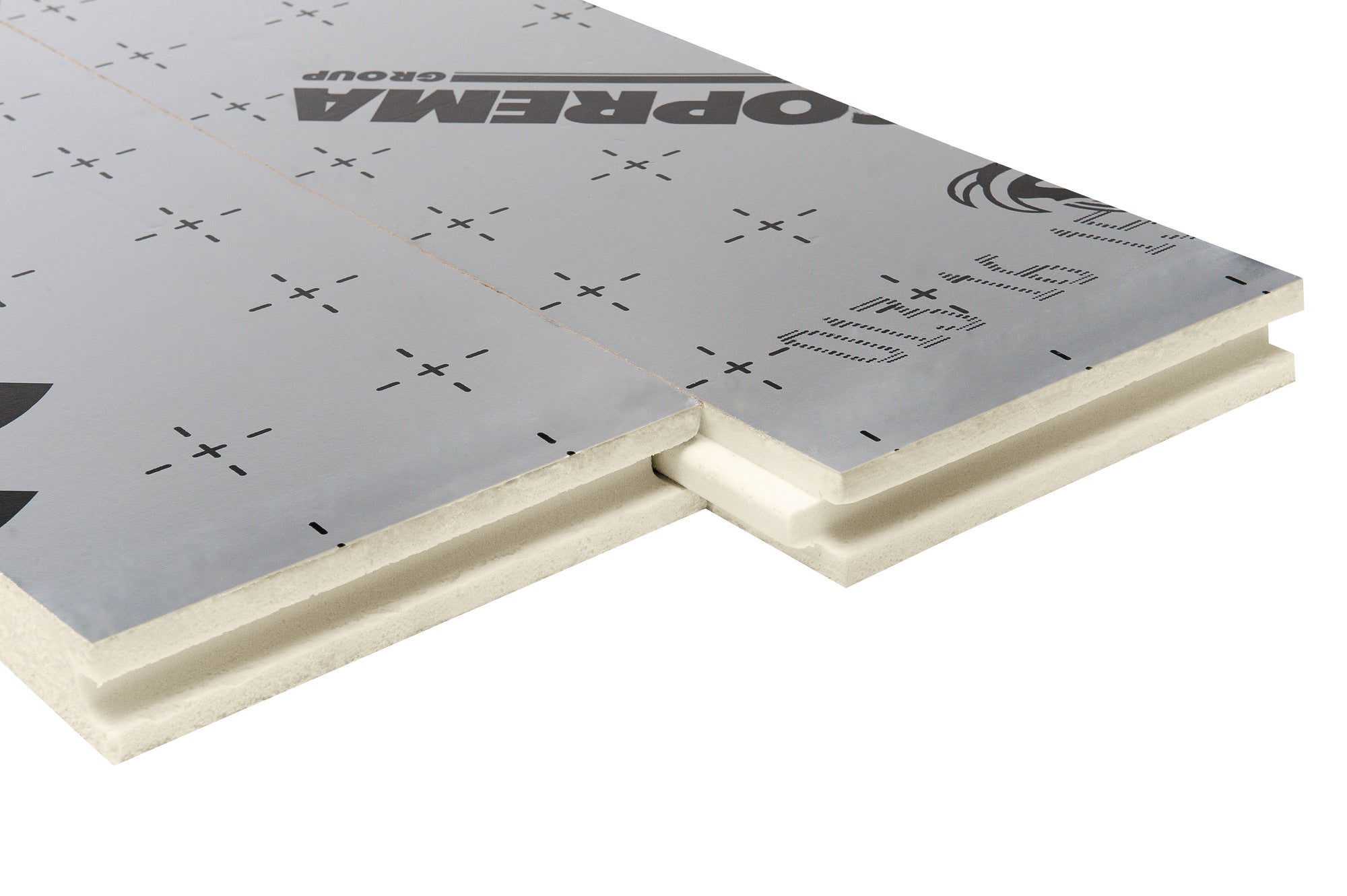 Lot de 6 panneaux isolants polyuréthane + aluminium sol et mur R = 3,7 ...