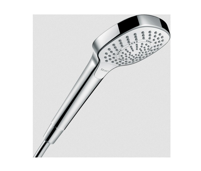 Douchette Multi Ecosmart Croma Select E 110 Mm Blanc Chromé Hansgrohe