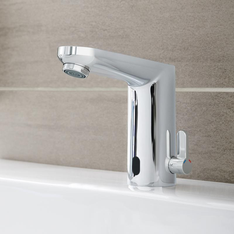 Grohe Eurosmart Cosmopolitan E Mitigeur lavabo infrarouge 1/2″ avec limiteur de température ...
